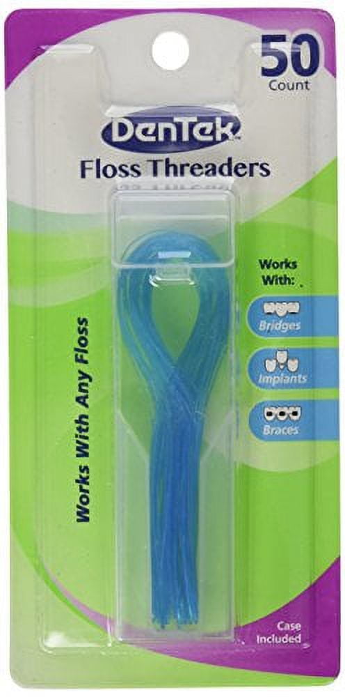 DenTek Floss Threaders, 50 Each - Walmart.com