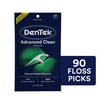 DenTek Complete Clean Fresh Mint Angled Floss Picks, Easy Reach, 75 ...