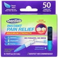 DenTek Instant Pain Relief, Maximum Strength, Clean Mint - 0.13 oz ...
