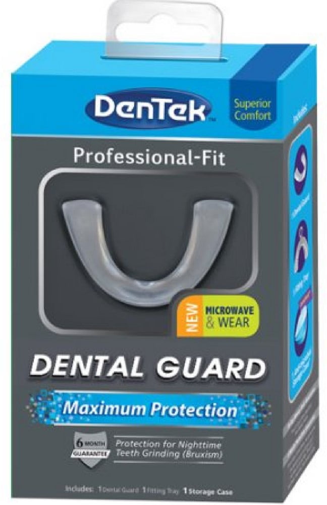 DenTek Maximum Protection Dental Guard Professional- Fit 1 ea (Pack of ...