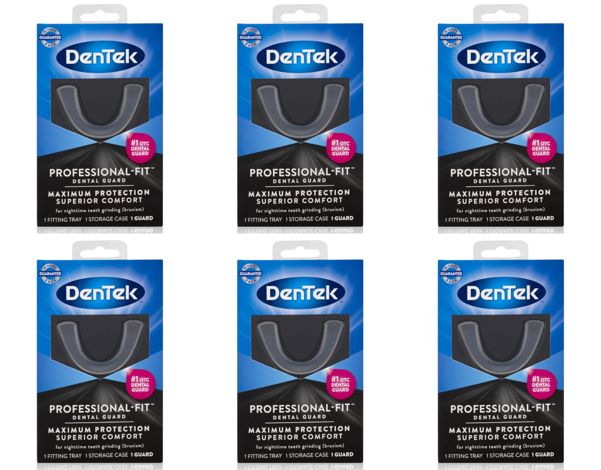 DenTek Maximum Protection Dental Guard Professional- Fit 1 ea (Pack of ...
