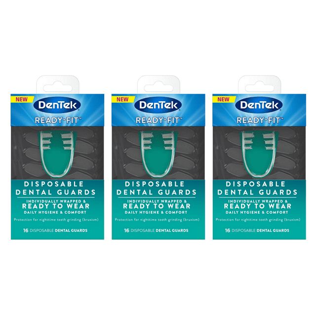 DenTek Ready-Fit Disposable Dental Guards for Nighttime Teeth Grinding ...