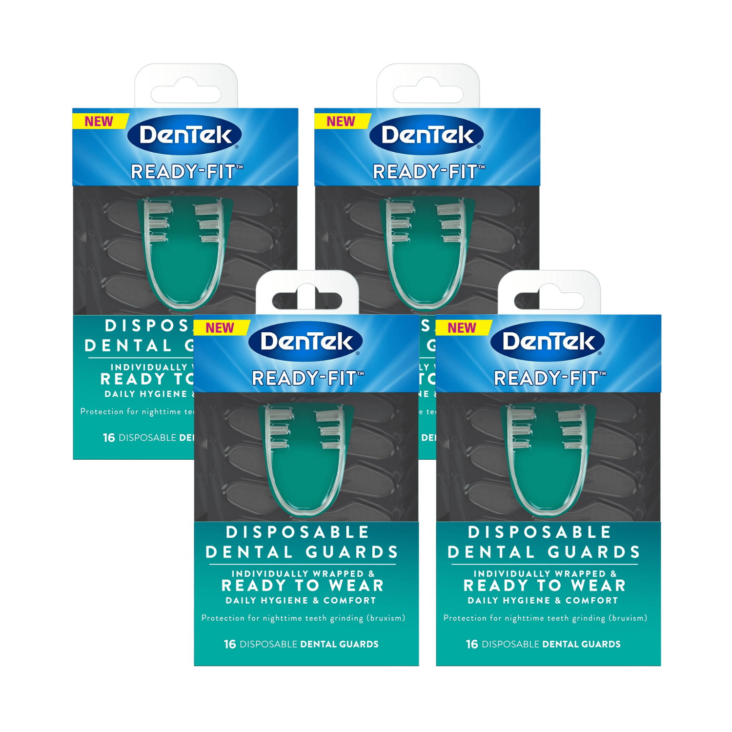 DenTek Ready-Fit Disposable Dental Guards for Nighttime Teeth Grinding ...