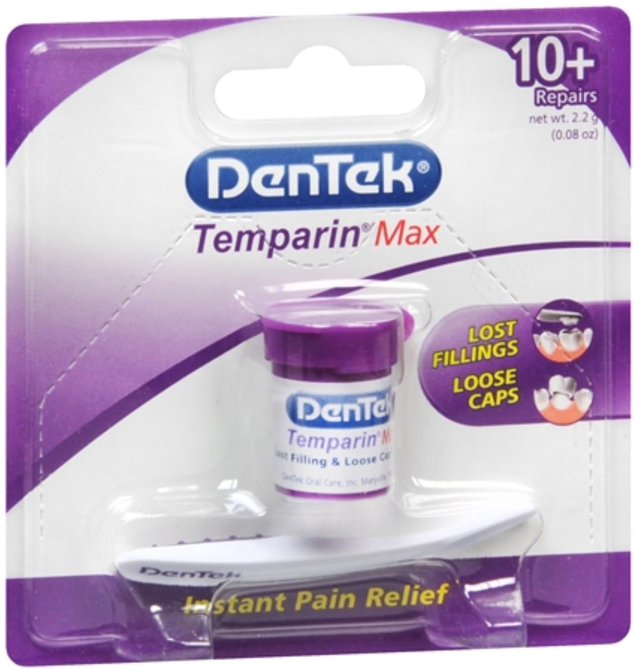 DenTek Temparin One Step Lost Filling Repair 1 Each (Pack of 3 ...