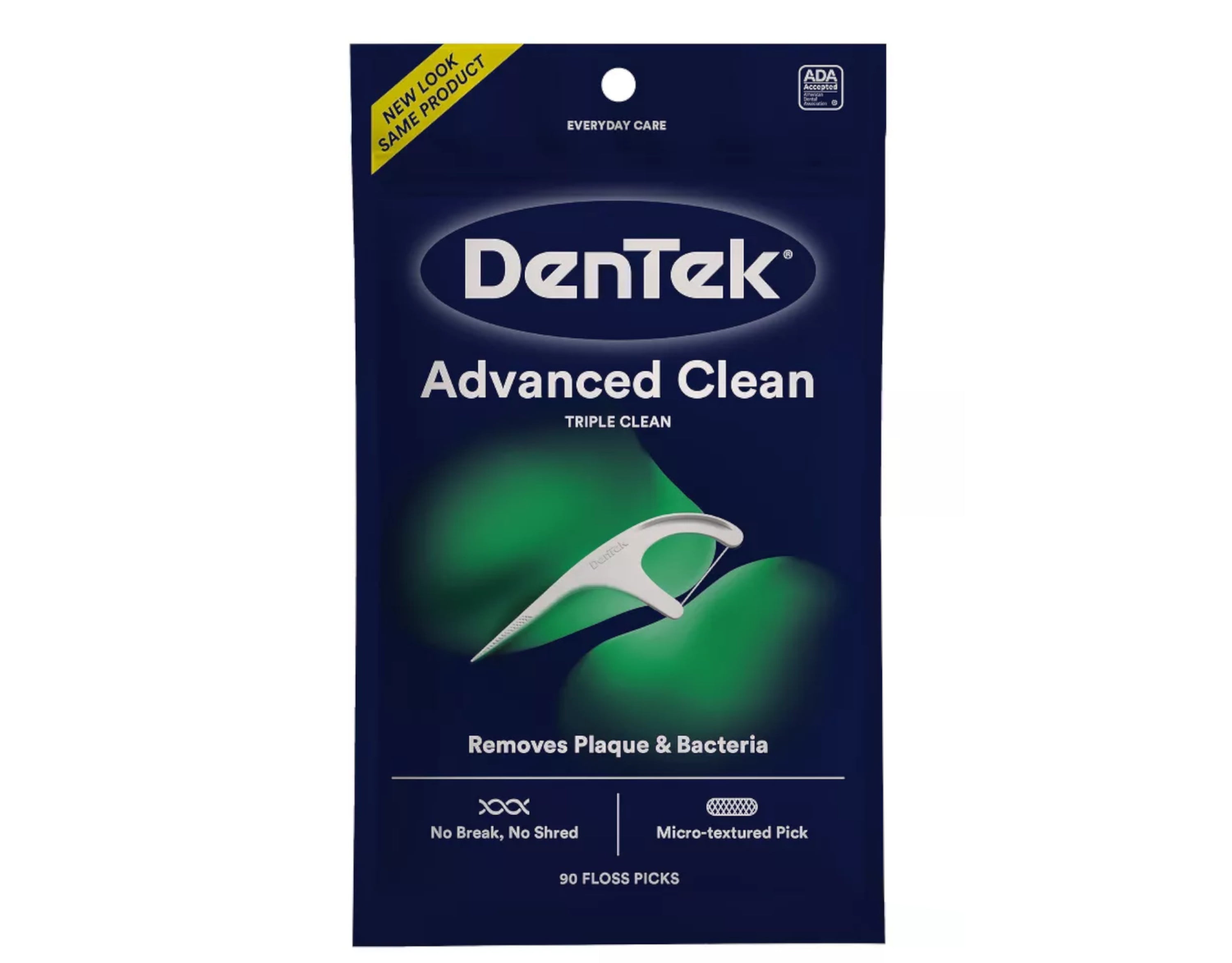DenTek Dental Flossers, Triple Clean Advanced Teeth Floss Picks, No ...