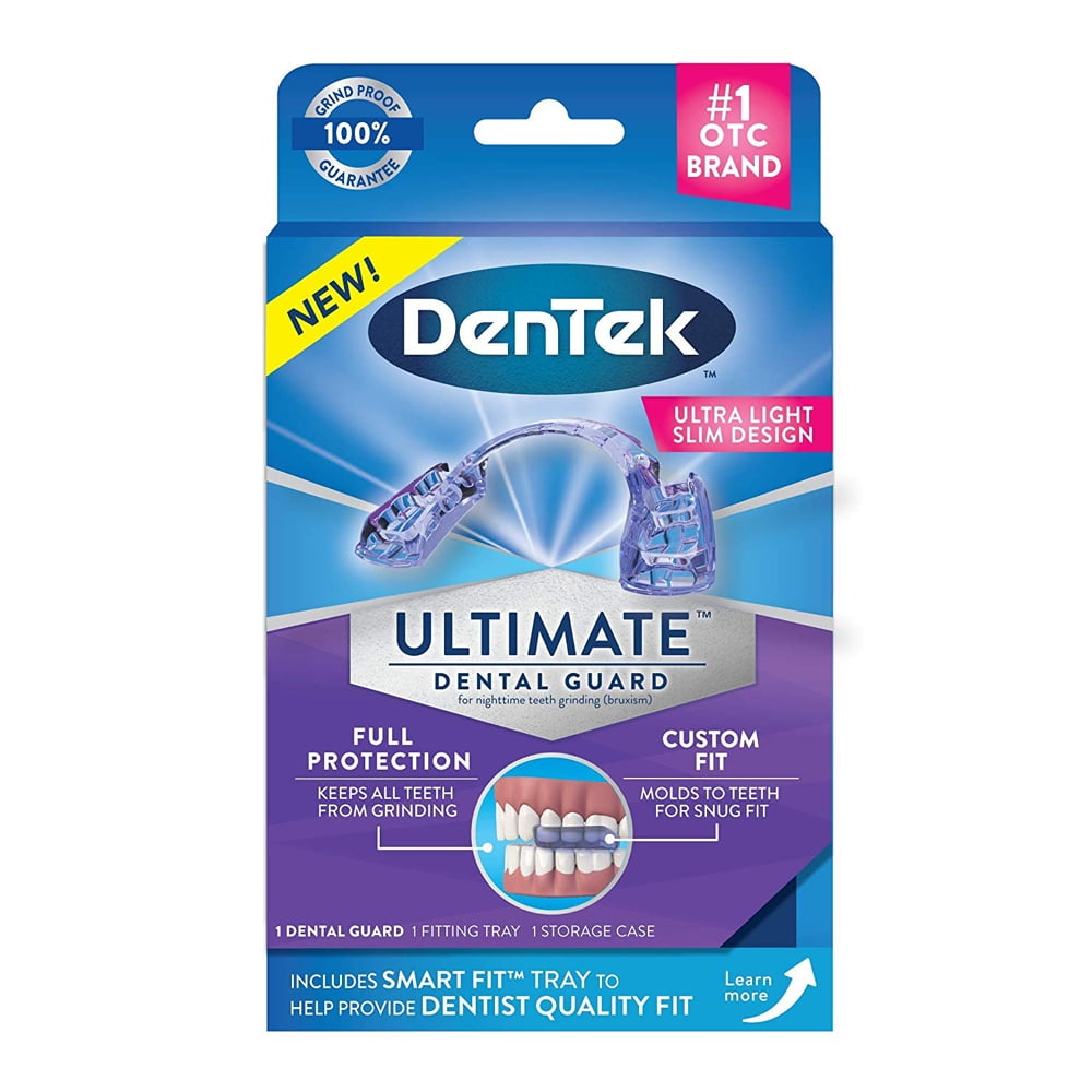 DenTek Ultimate Ultra Light Slim Dental Guard Design Custom Fit, 75 Ea - Walmart.com