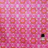 Dena Designs F001 Sunshine Circle Pink Linen Fabric By Yard - Walmart.com