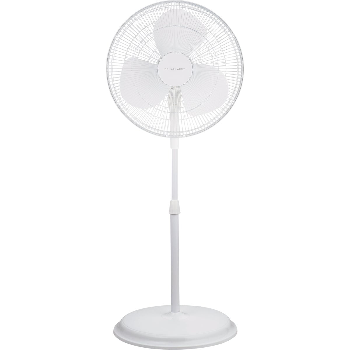 Denali Aire 16 In. 3-Speed White Oscillating Pedestal Fan 1DAFP16 ...