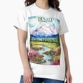 Denali National Park Denali Peak Aslo Known As Mount Mckinle Shirt ...