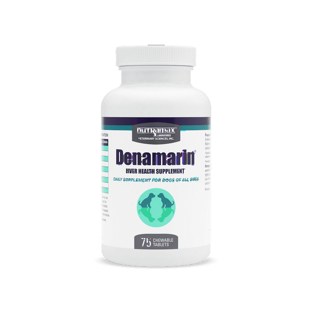 Denamarin Chewable Supplements with SAMe & Silybin for Dogs, 75ct by ...