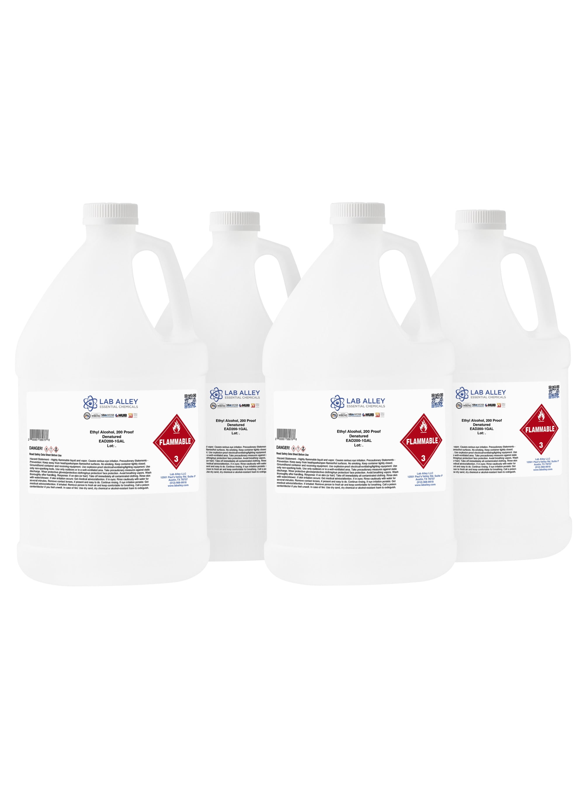 Denatured Ethanol 200 Proof 1GALCS - Walmart.com