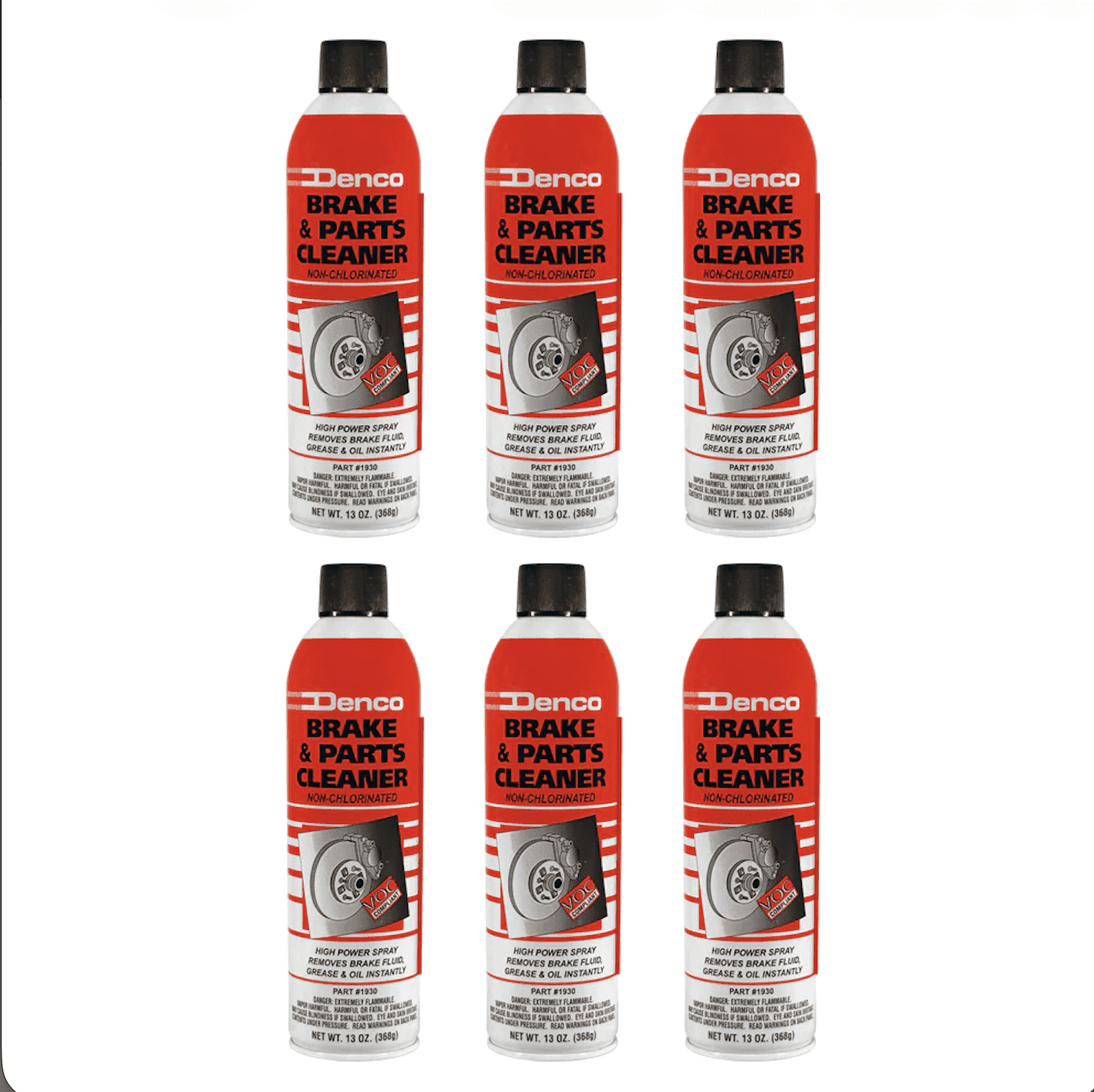 Denco Brake and Parts Cleaner, 50-State Compliant, Non-Chlorinated, Low ...