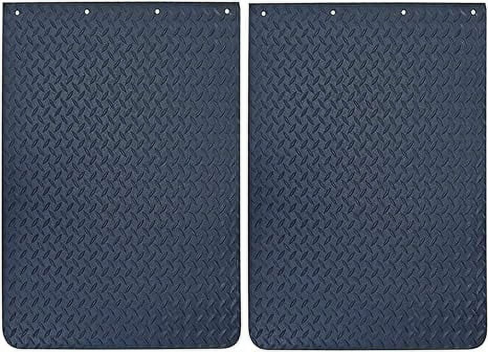 Denco Diamond Plated Extreme Duty Semi Truck Mud Flaps 24" x 30" - Set ...