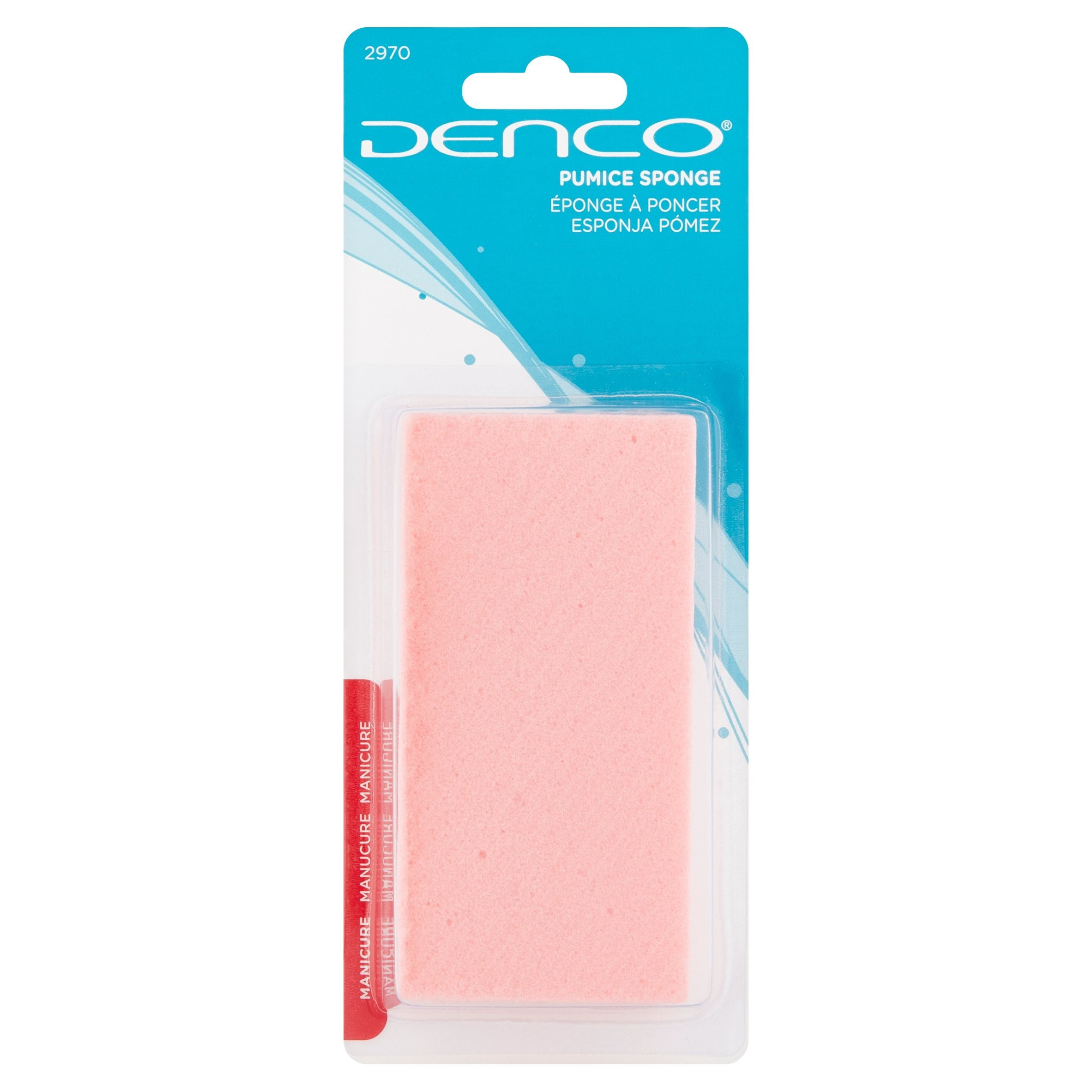 Denco Manicure Pedicure Skin Smoothing Pumice Sponge - Walmart.com