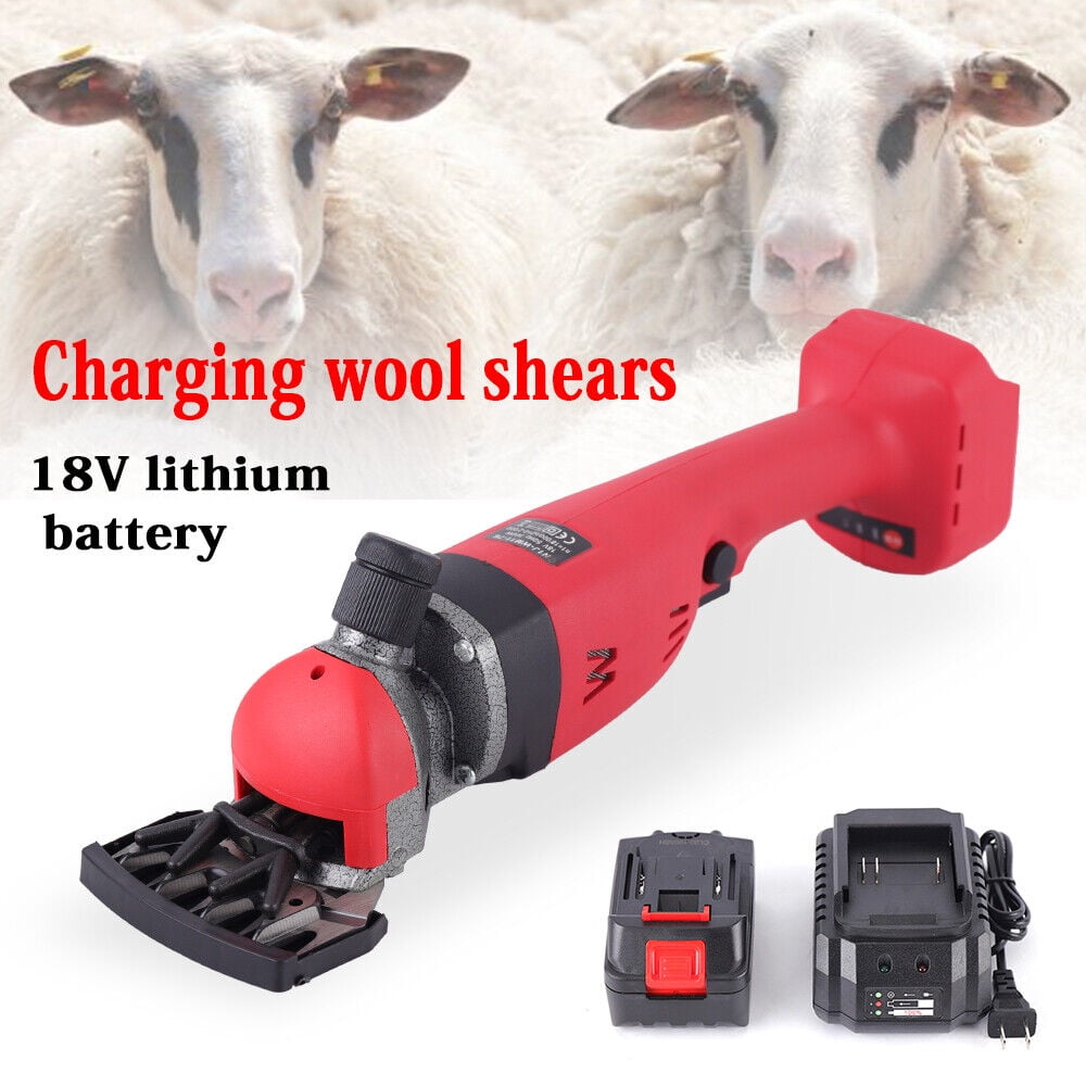 Denest 18V Efficient Rechargeable Cordless Electric Sheep Shears Goat ...