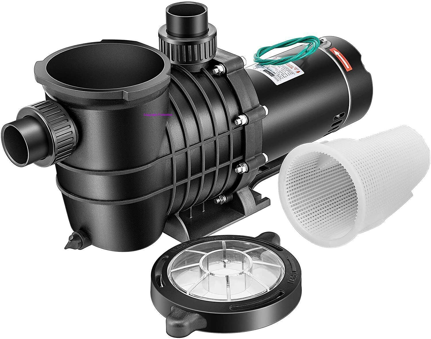 Denest 2.0HP 1500W Variable Speed Inground Pool Pump, High Flow with ...