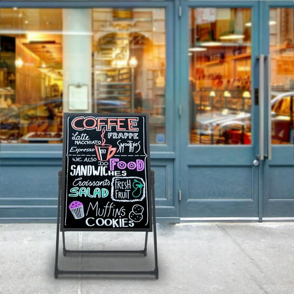 Denest LED Message Board Restaurant Menu Sign Illuminated Neon Erasable ...