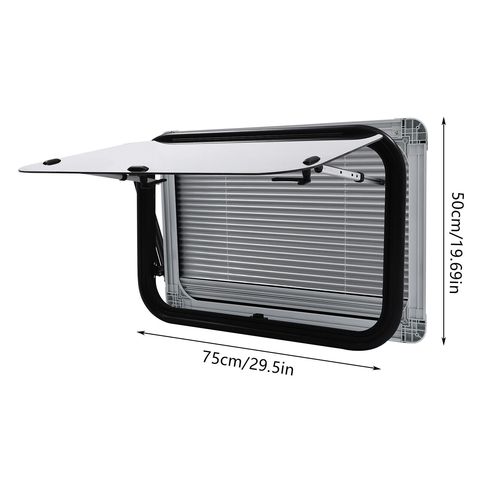 Denest Rv Exit Window 30" W X 20" H Optional Trim Rv Window Replacement ...