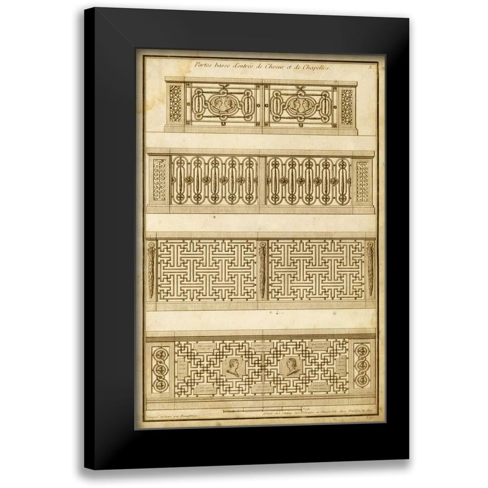 Deneufforge 11x14 Black Modern Framed Museum Art Print Titled - Vintage ...