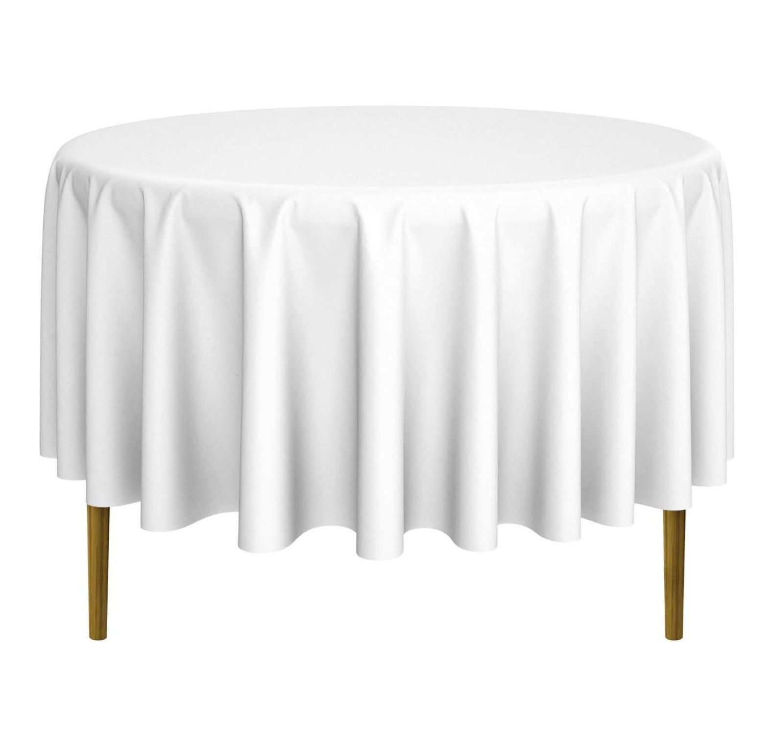 Deng rui - 10 Premium 90" Round Tablecloths for Wedding/Banquet ...