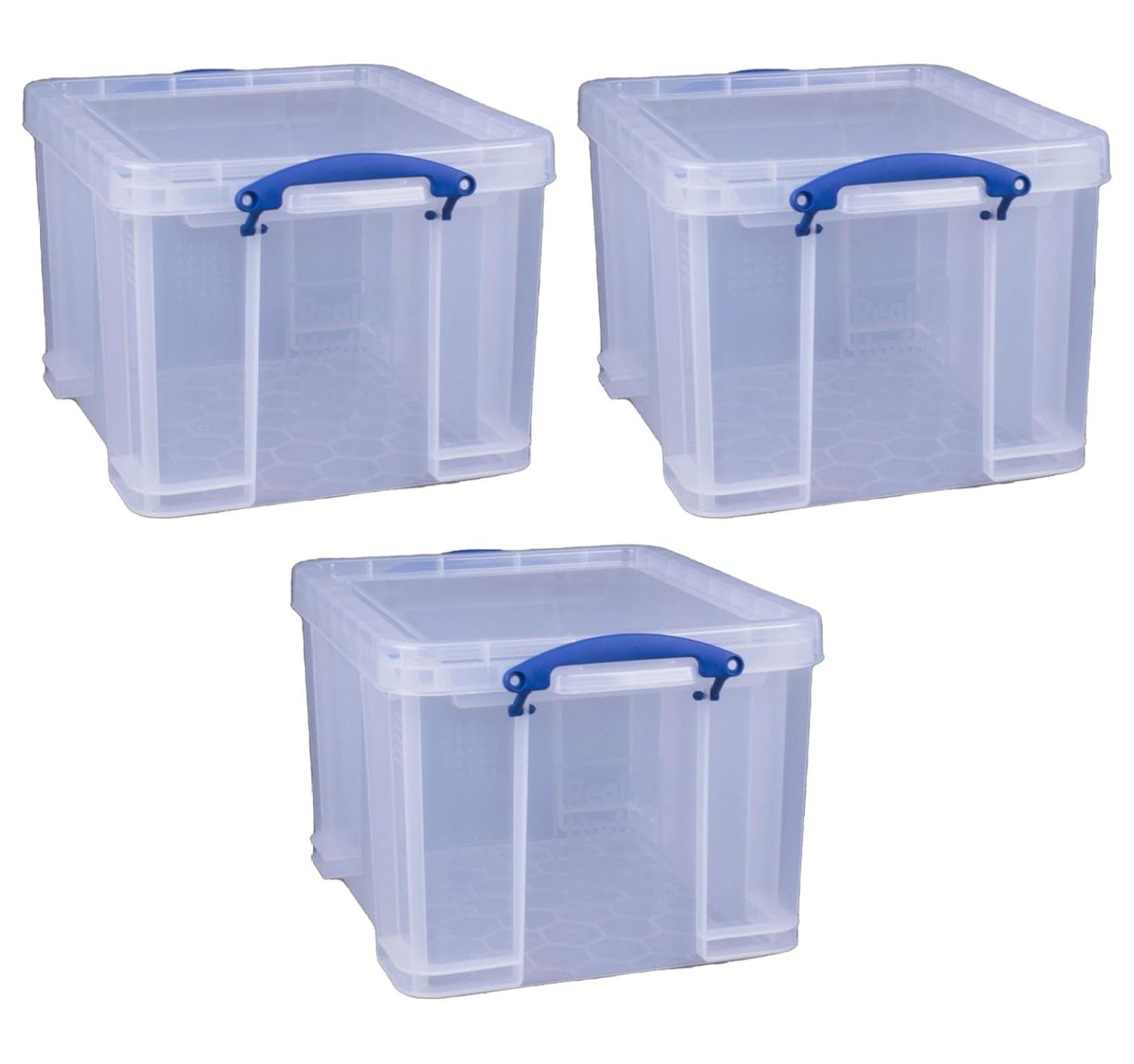Deng rui 32 Liters Storage Bin Container with Snap Lid and Clip Lock ...