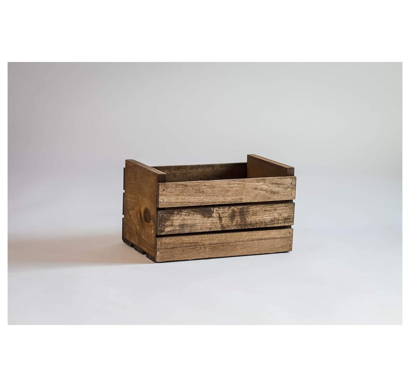 Deng rui 45 RPM Vinyl Record Storage Wood Crate - Walmart.com