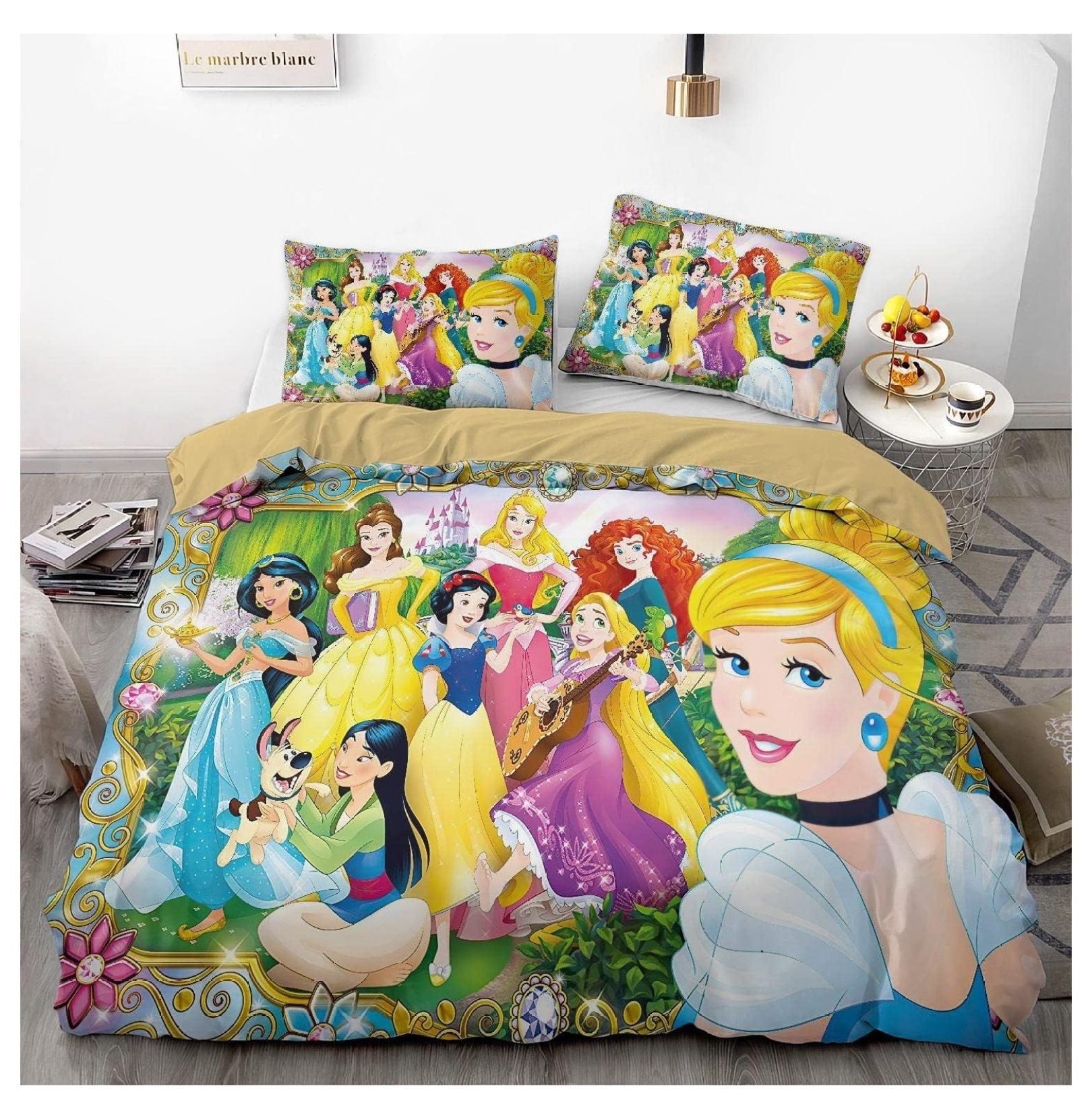 Deng rui Cartoon Series Duvet Cover 3 Piece Bed Set, Room Personality ...