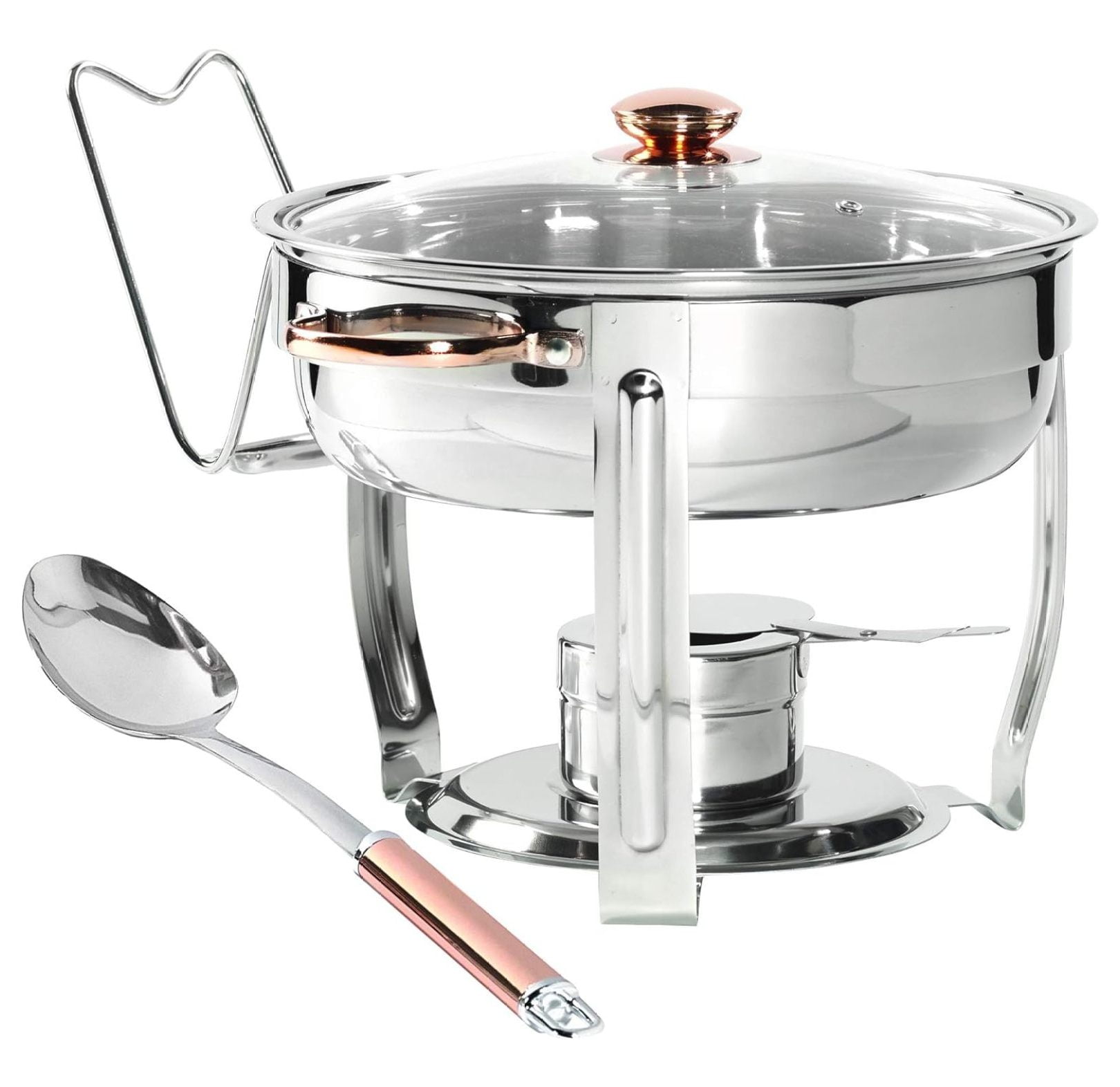 Deng rui Celebrations Cookware Collection 8 Piece 4-Quart Stainless ...