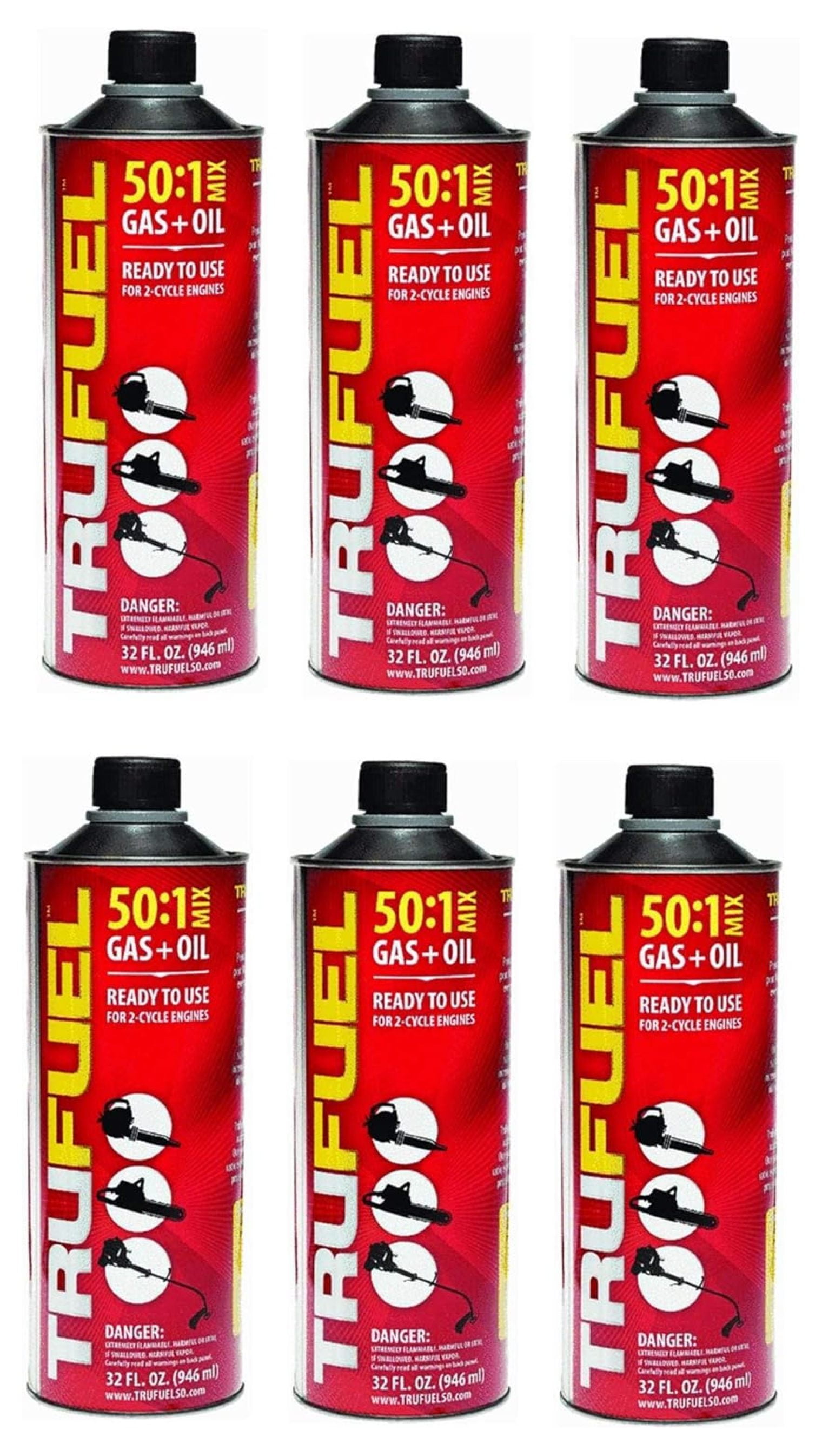 Deng rui Corp 6525638 TruFuel 50:1, Pack of 6 - 32oz - Walmart.com
