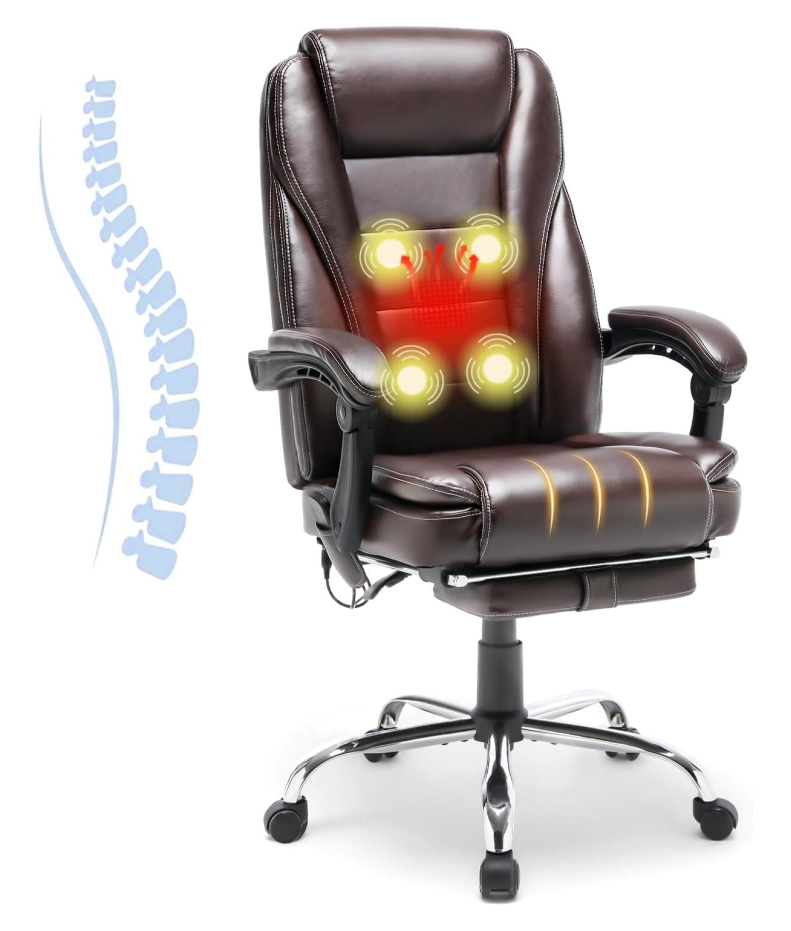 Deng rui Executive Office Chair, Ergonomic High Back Computer Desk ...