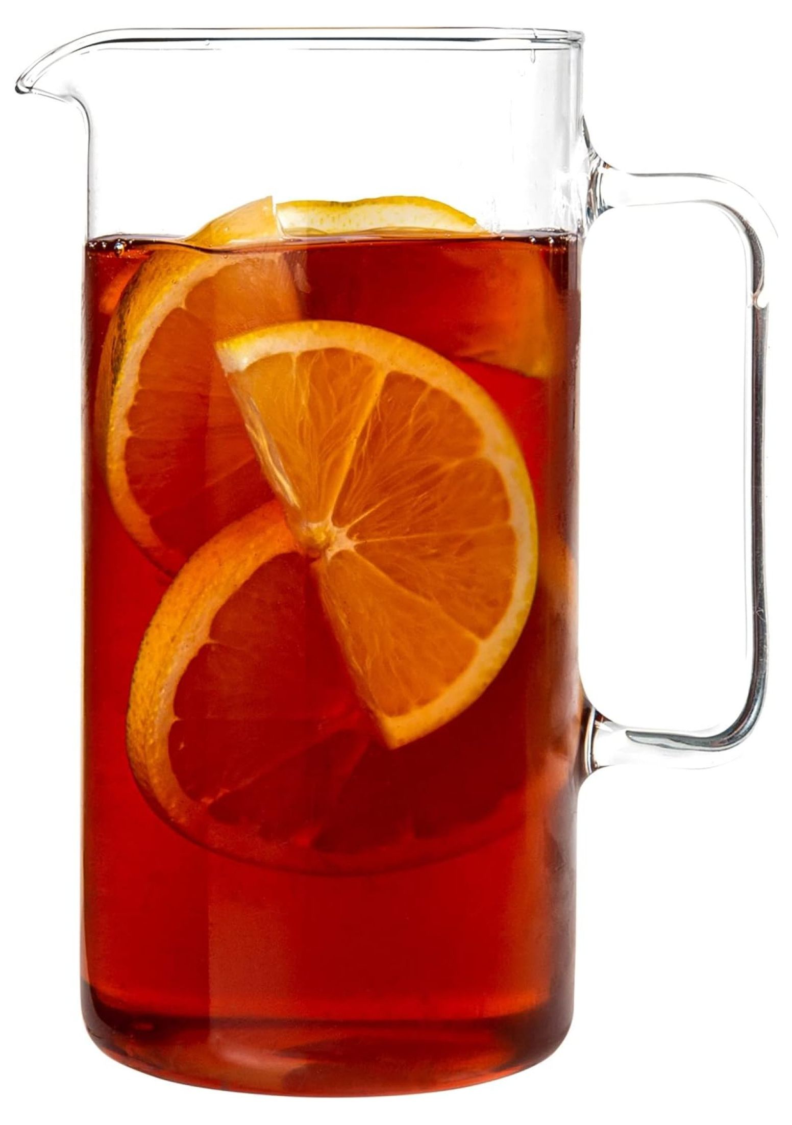 Deng rui Glass Pitcher, 64 Oz (2 Quart) Borosilicate Glass Water ...