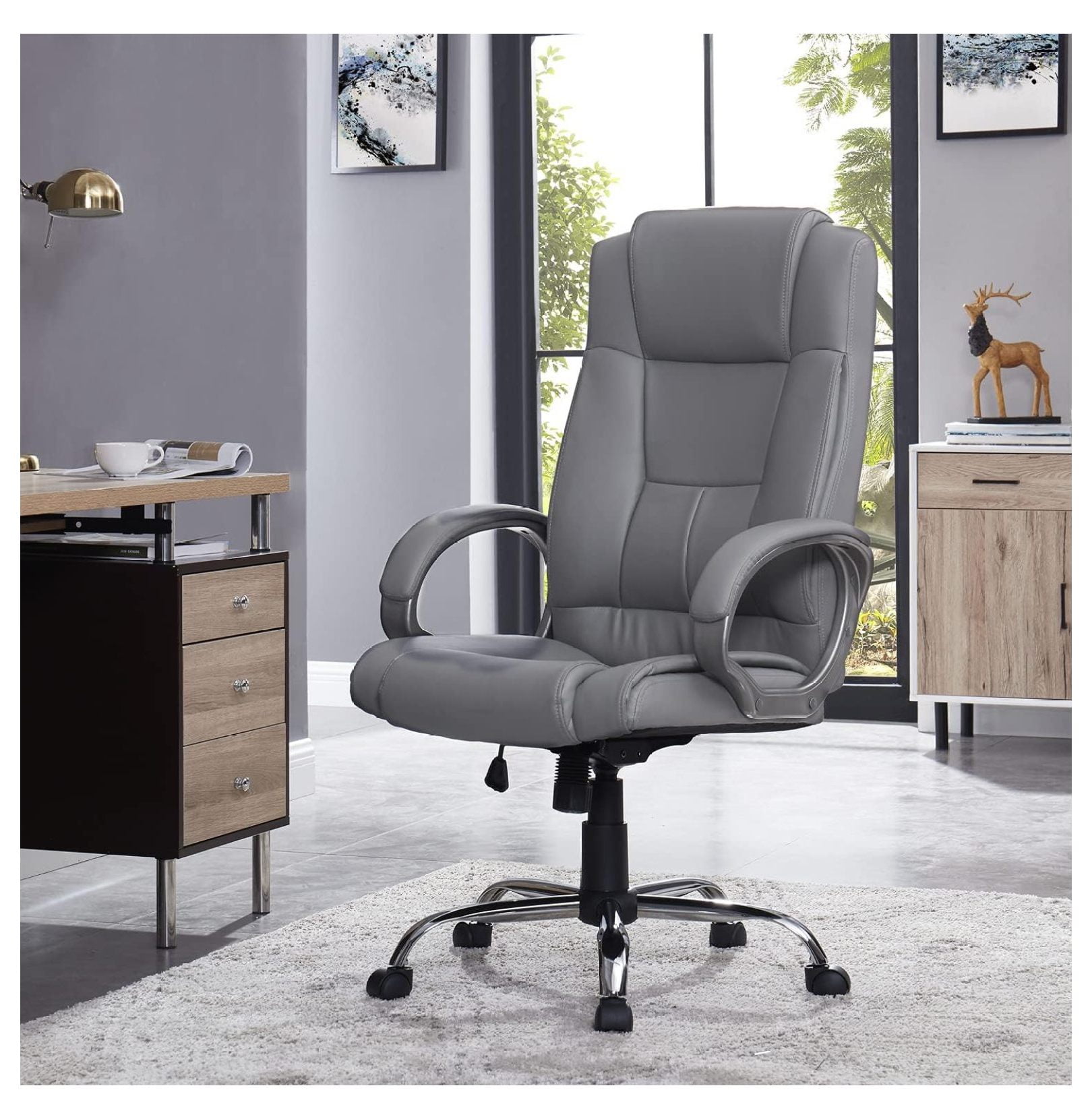 Deng rui High-Back Executive Office Conference Chair, Conference Table ...