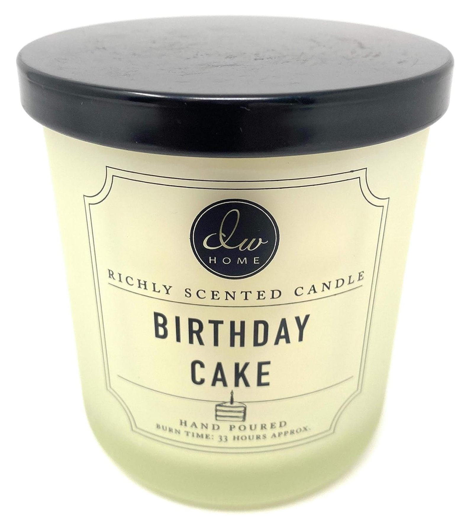 Deng rui Medium Single Wick Candle, Birthday Cake - Walmart.com