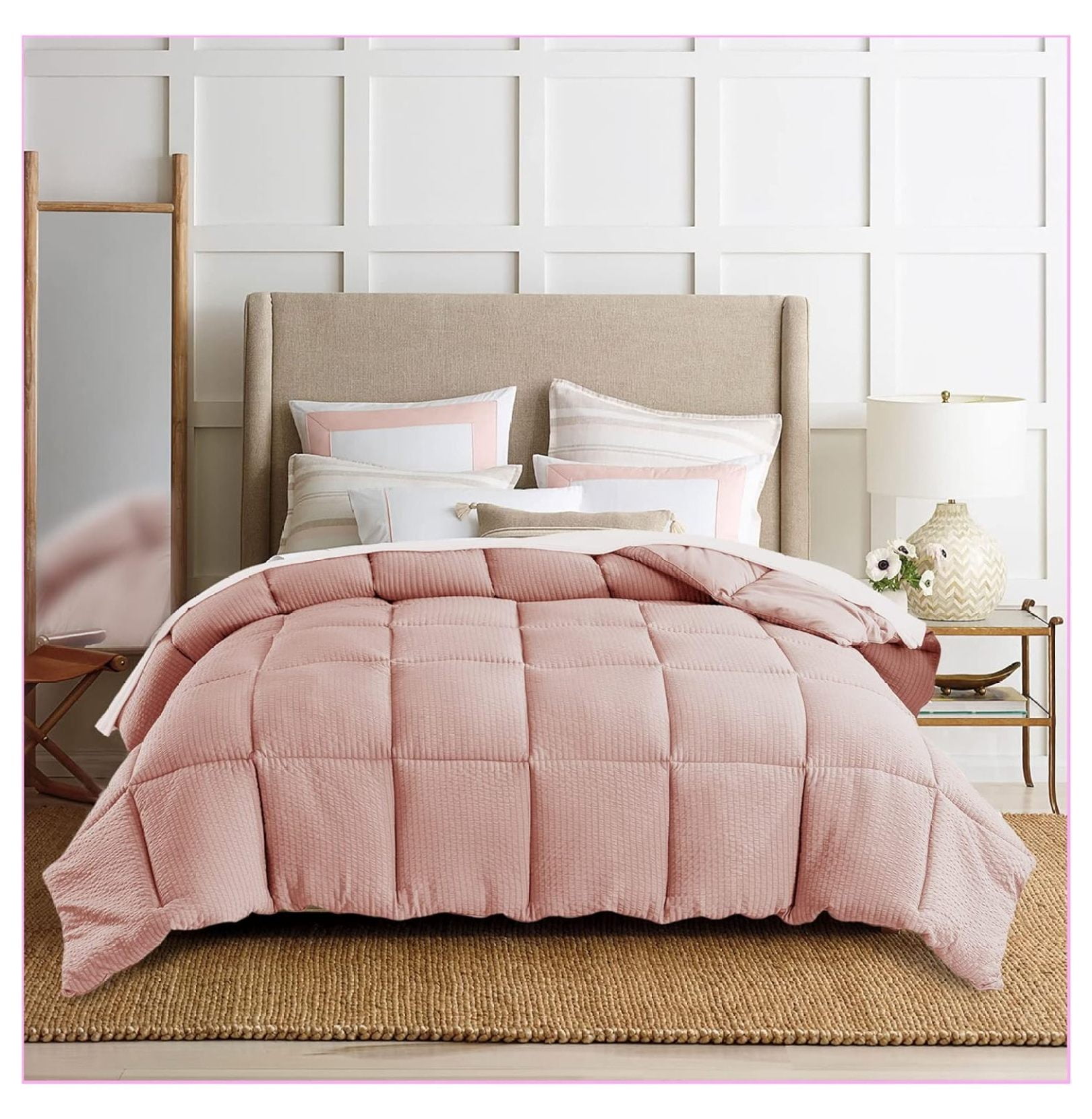 Deng rui Premium Soft Fluffy All Season Down Alternative Bedding, Cozy ...