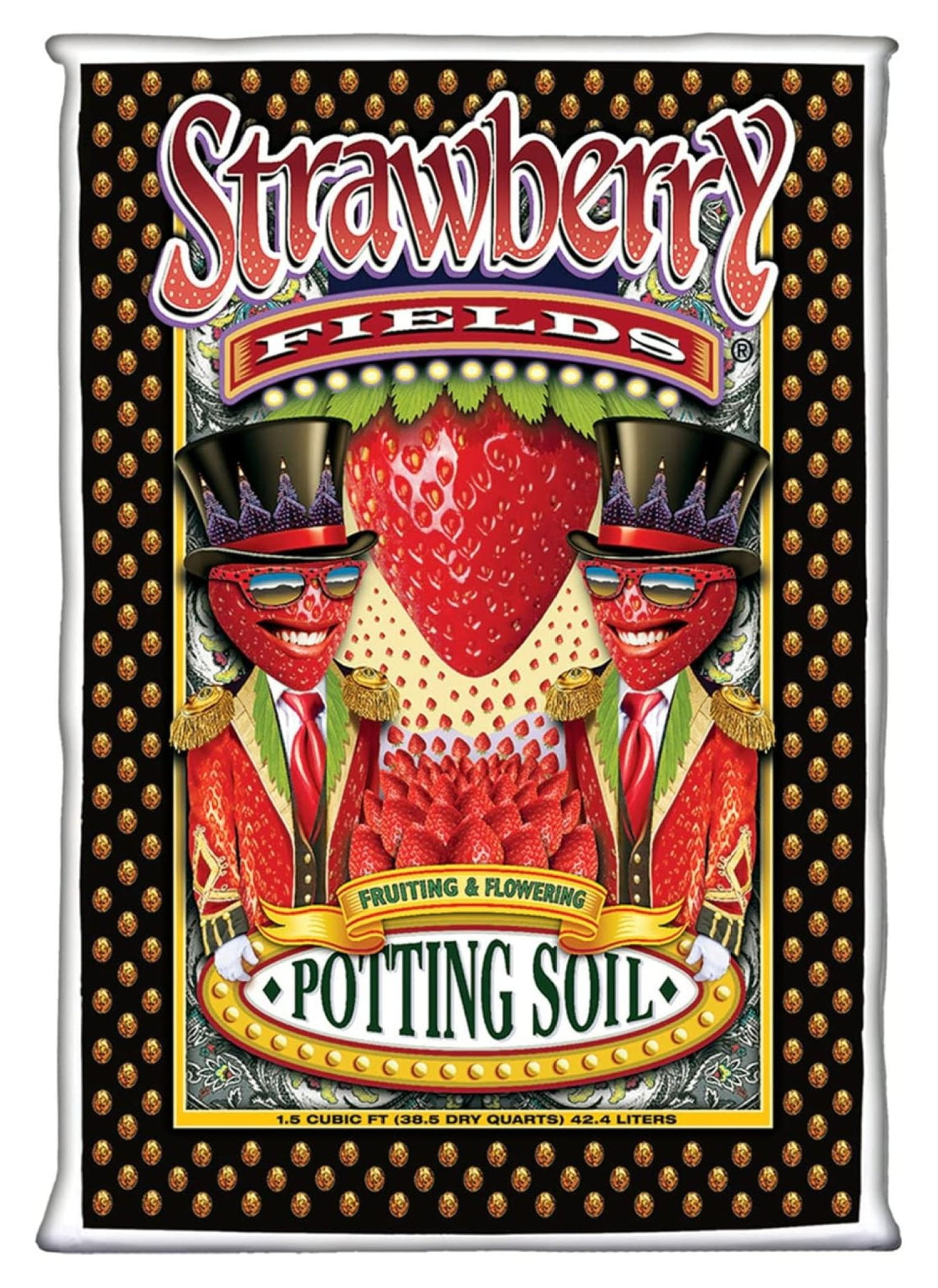 Deng rui Strawberry Fields Flowering Garden Potting Soil, 1.5 Cubic ...