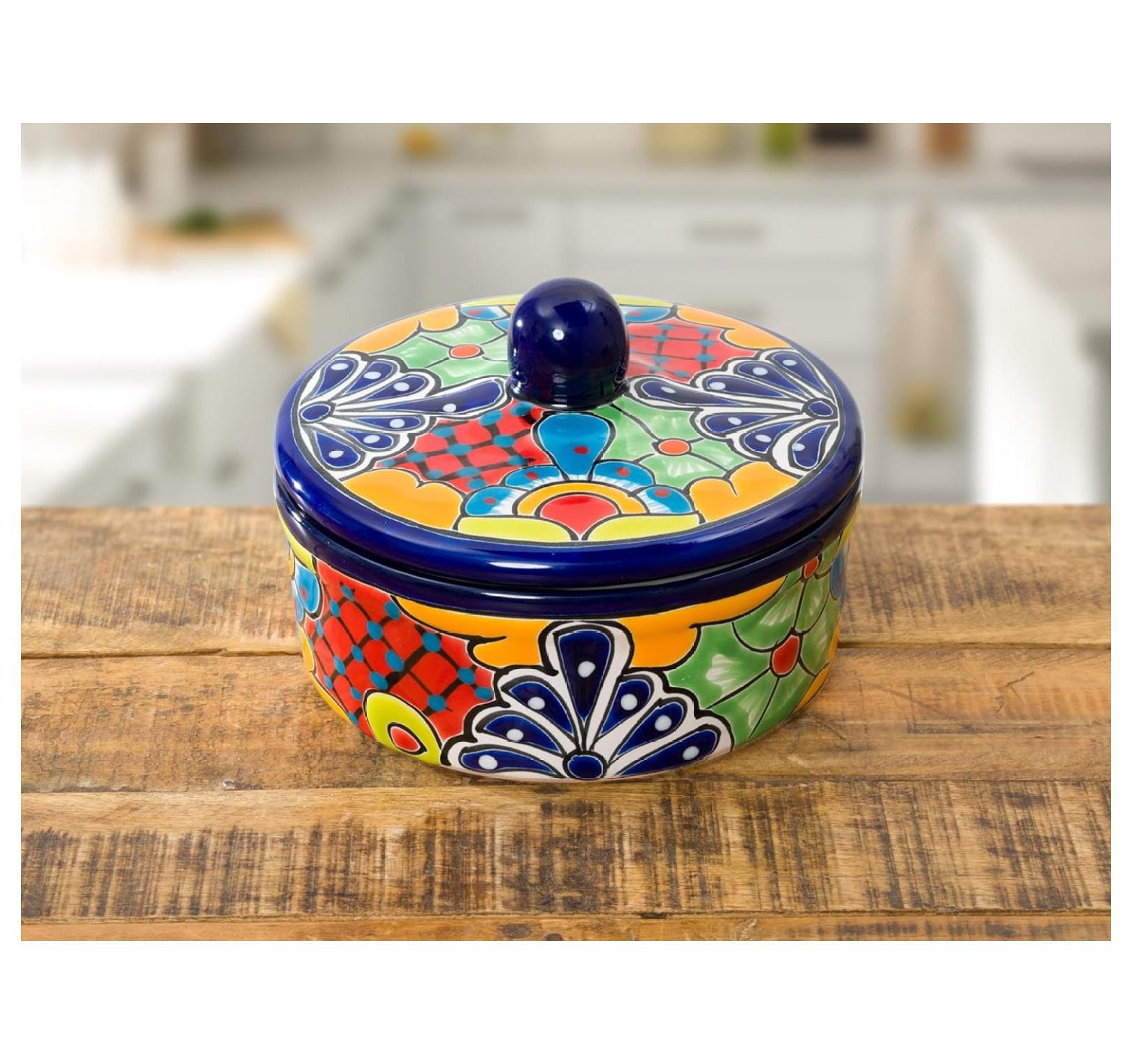 Deng rui Traditional Authentic Mexican Hand Painted Talavera Ceramic ...