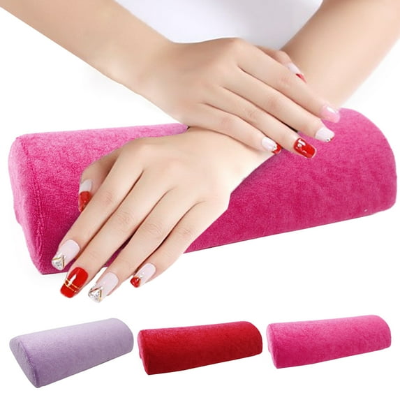 Dengjunhu 2Pcs Hand Cushion, Nail Art Soft Sponge Pillow - Nail Art ...