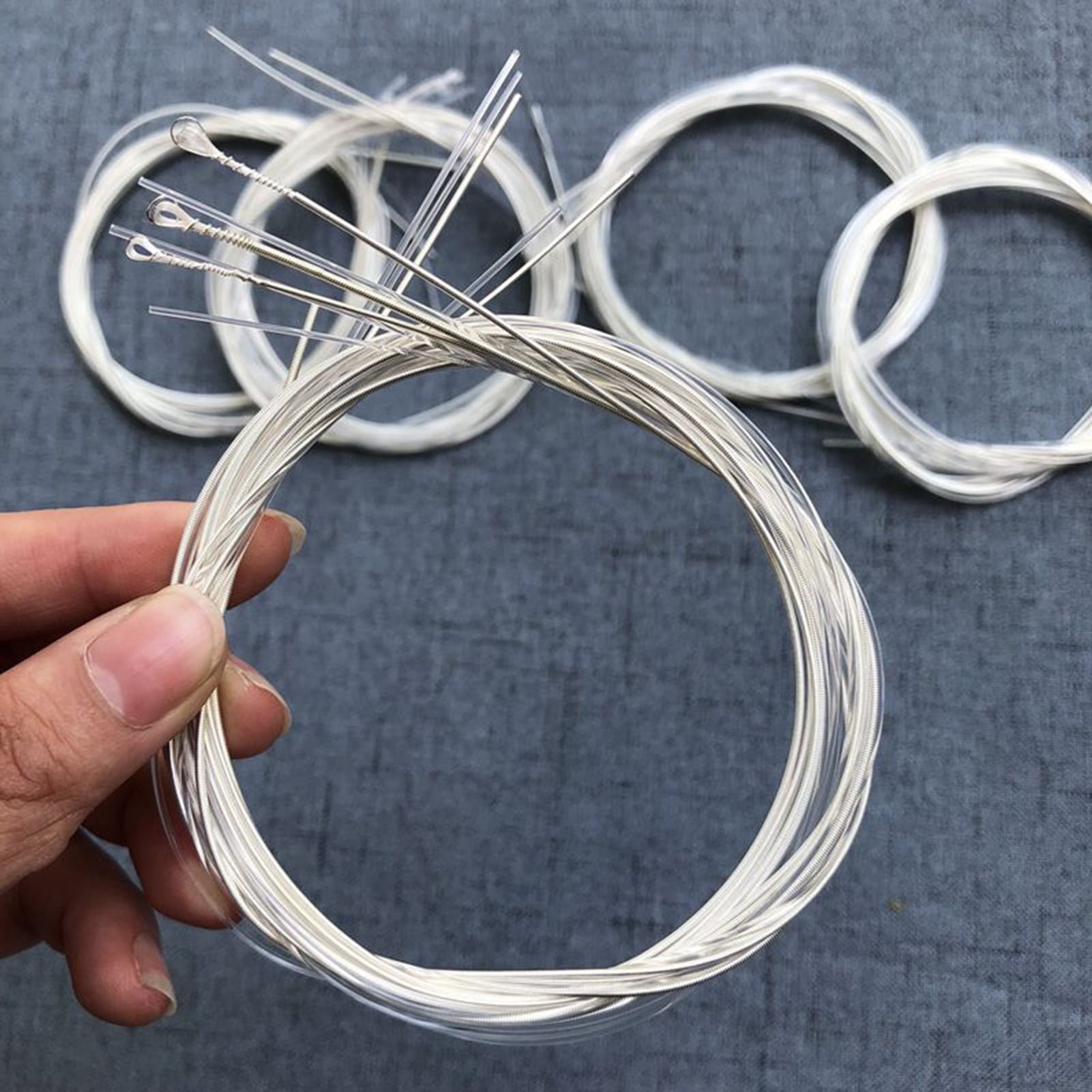Dengjunhu 30Pcs in 5Set Guitar Strings Lightweight Perfectly Electric ...