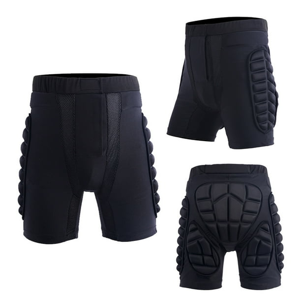 Dengjunhu 3D Padded Protective Shorts Hip Butt EVA Pad Short Pants ...