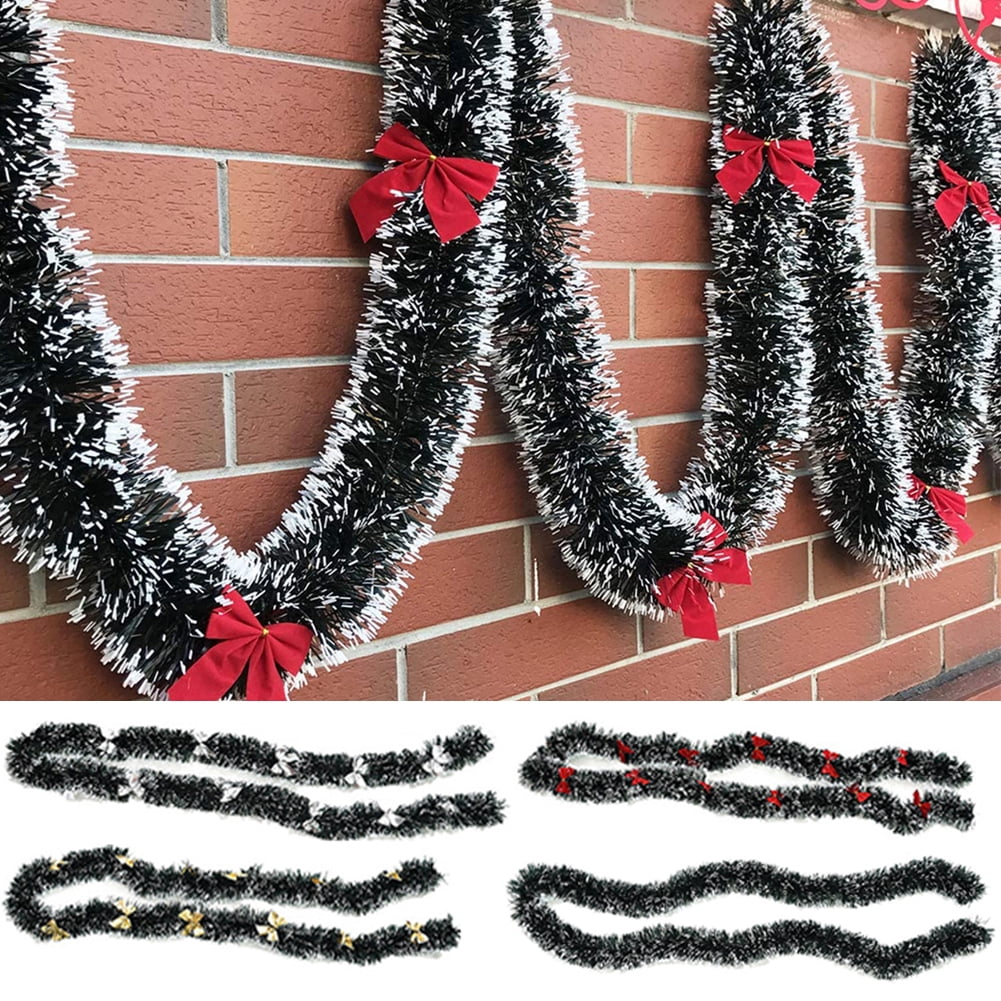 Dengjunhu 4Pcs Artificial Hanging Pine Wreath Garland Christmas Tree ...
