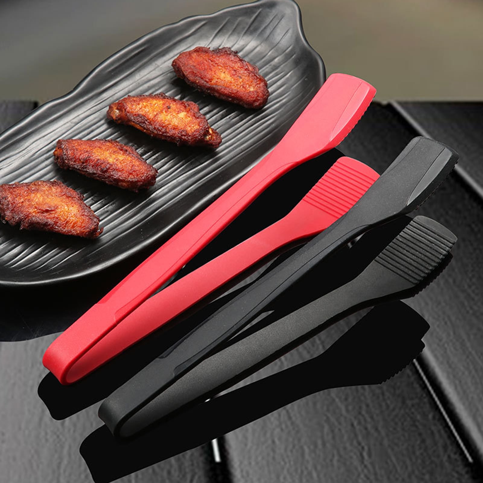 Dengjunhu Hot Target Set of Kitchen Tongs for Cooking - Adjustable ...