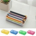 Dengjunhu Plastic Pencil Case with Snap-Tight Lid, Green - Walmart.com
