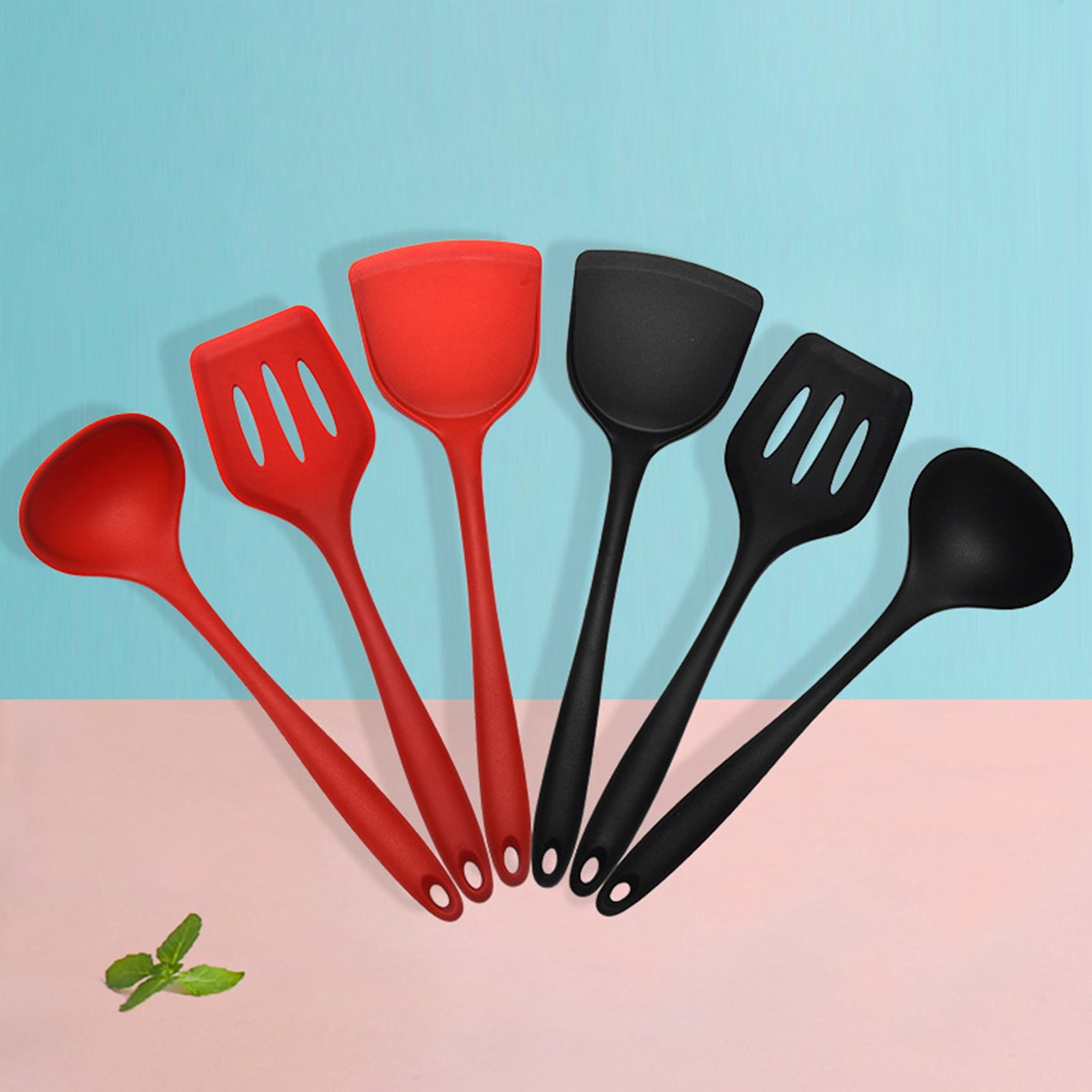 Dengjunhu Silicone Slotted Fish Turner Spatula Flipper Spatulas for ...