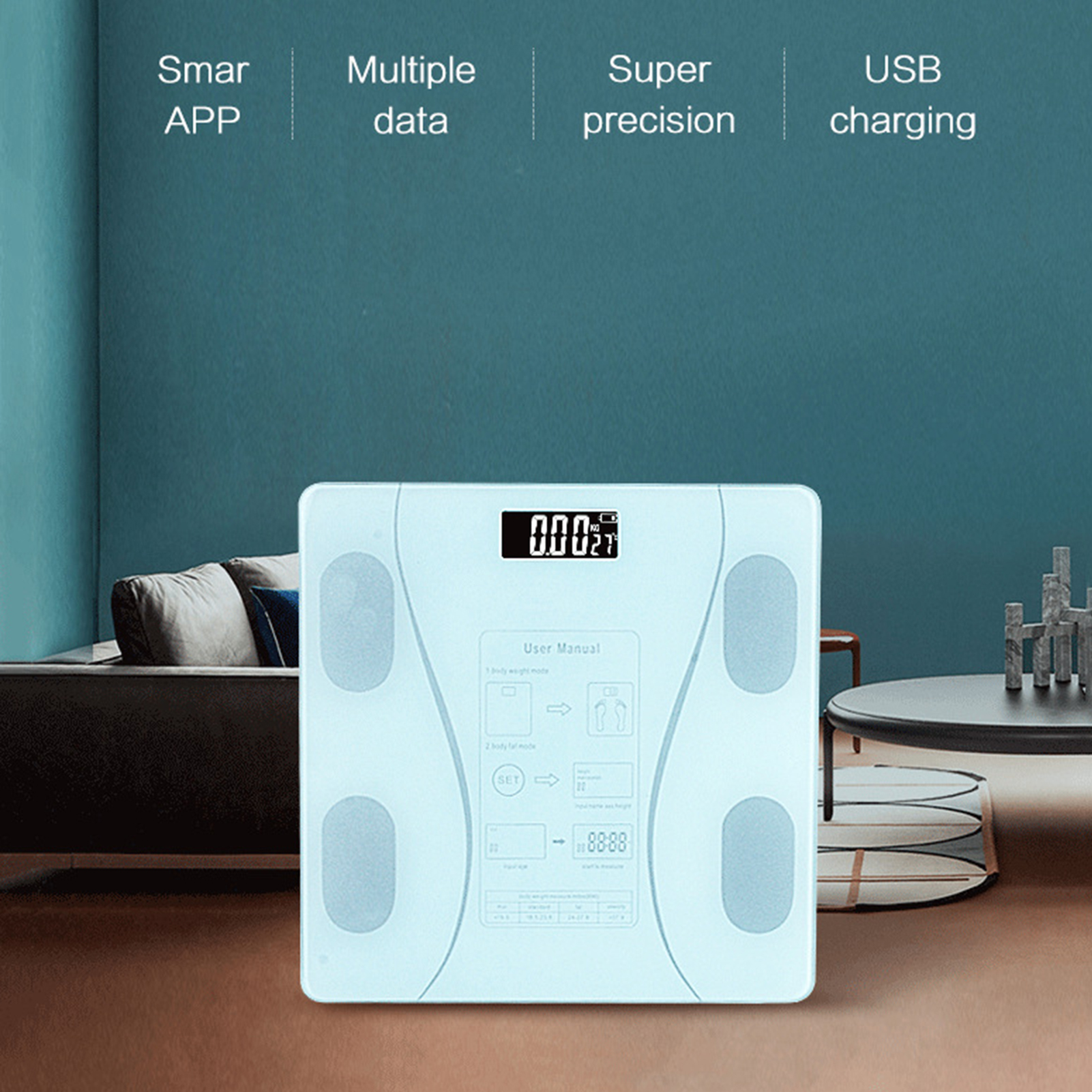 Dengjunhu Smart Scale High Precision Shock Absorption Anti-skidding ...