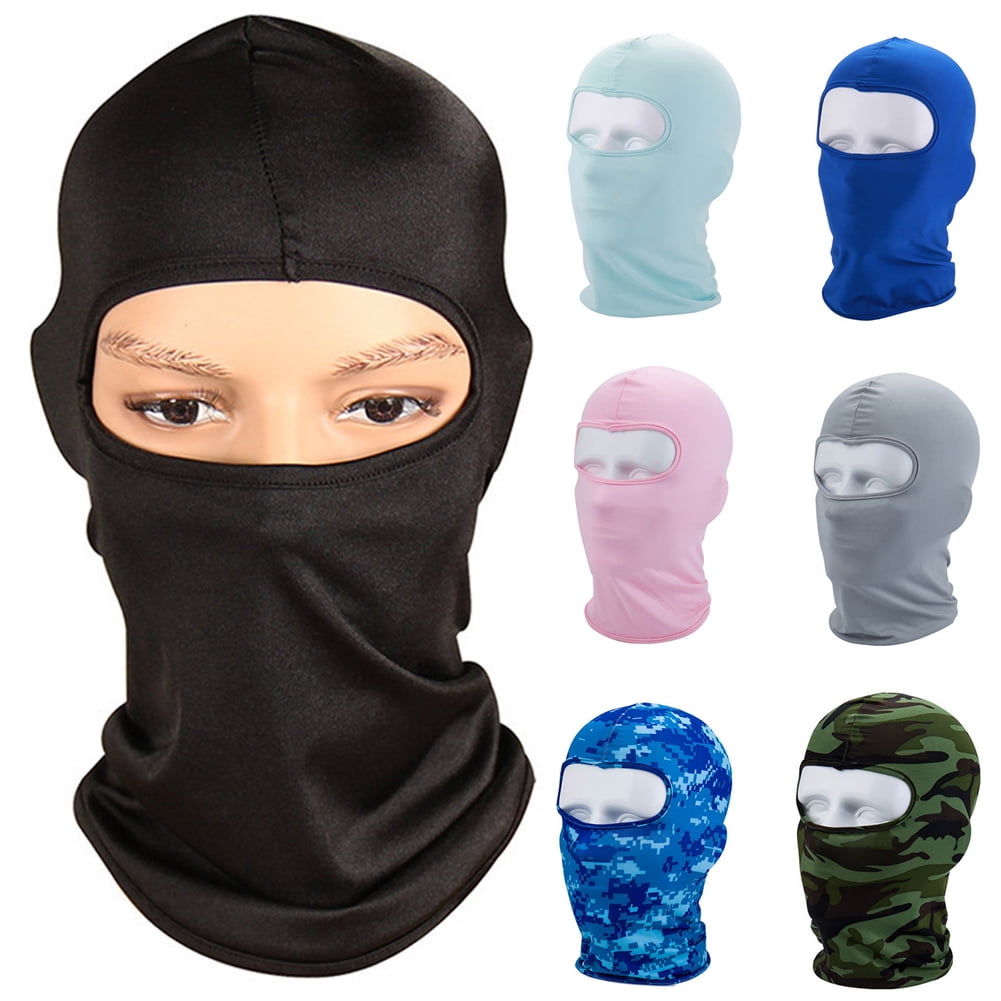 Dengjunhu Sun Balaclava Face Cover Summer Balaclava Face Mask UV ...