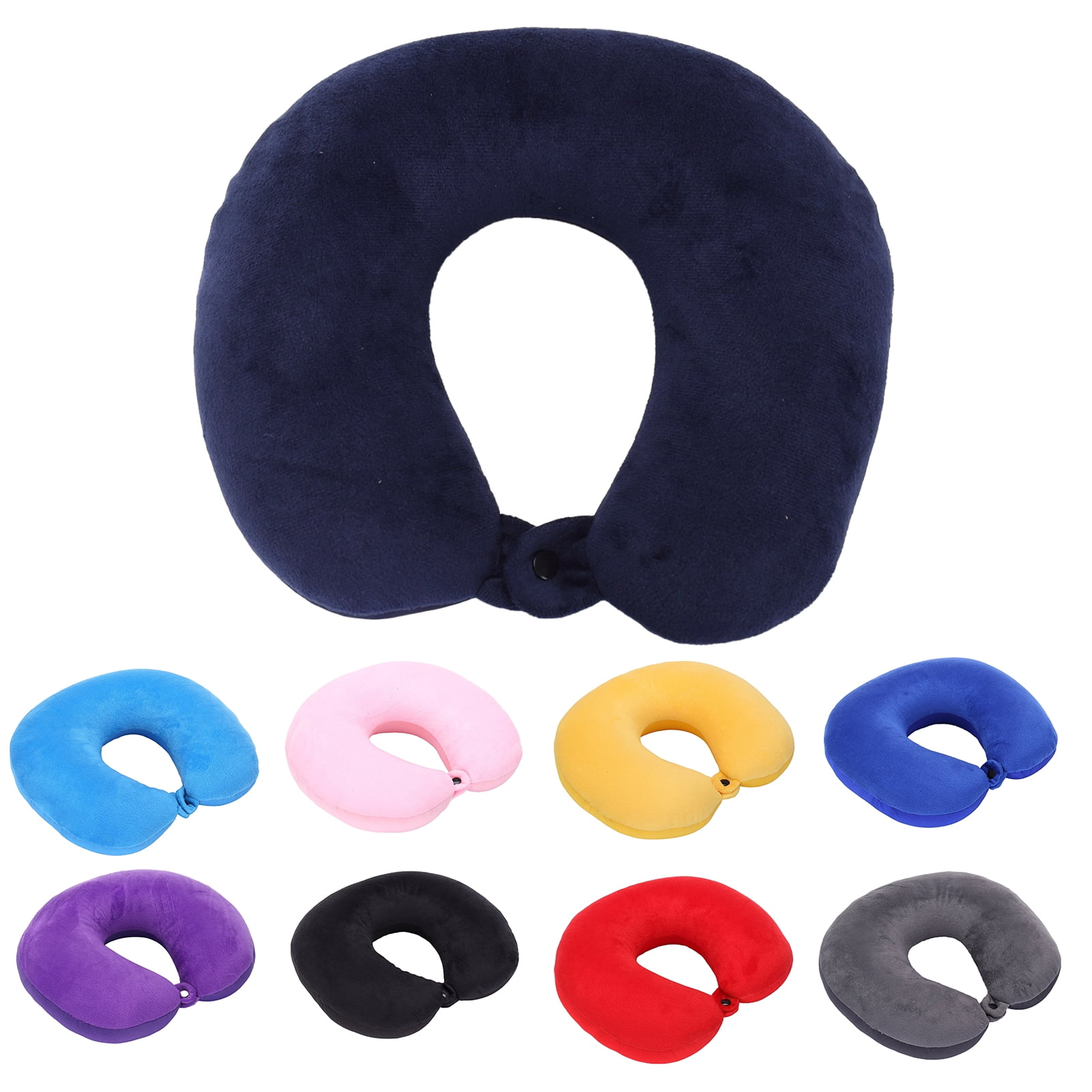 Dengjunhu Travel Pillow for Kids Toddlers - Soft Neck Head Chin Support ...