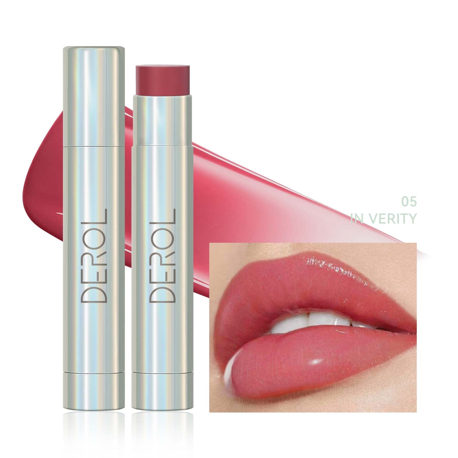 Dengmore 10 Colors Moisturizing Lipstick Super Lustrous Glass Shine ...