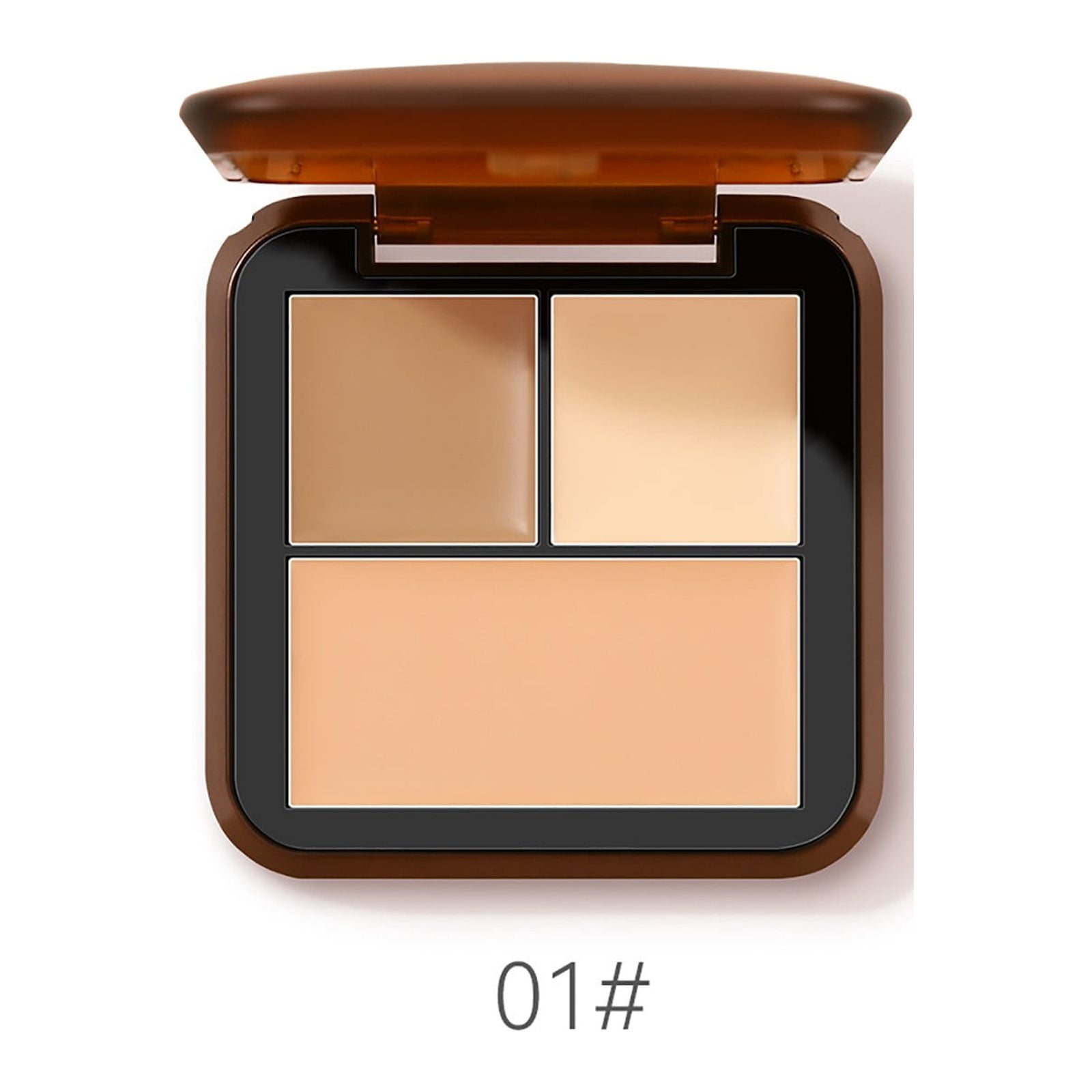 Dengmore 3 Colors Contouring Tray High Light Shadow Eyeshadow Nose ...