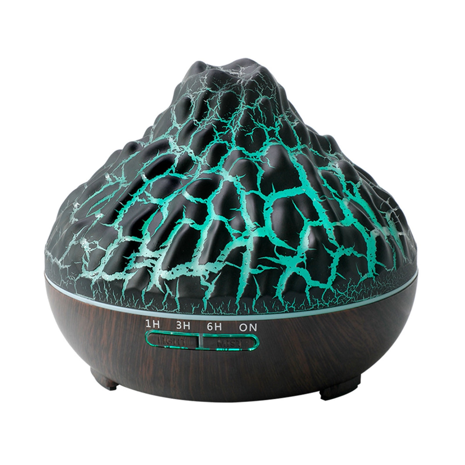 Dengmore 300ML Volcano Shape Diffuser Super Quiet Modern Design With ...