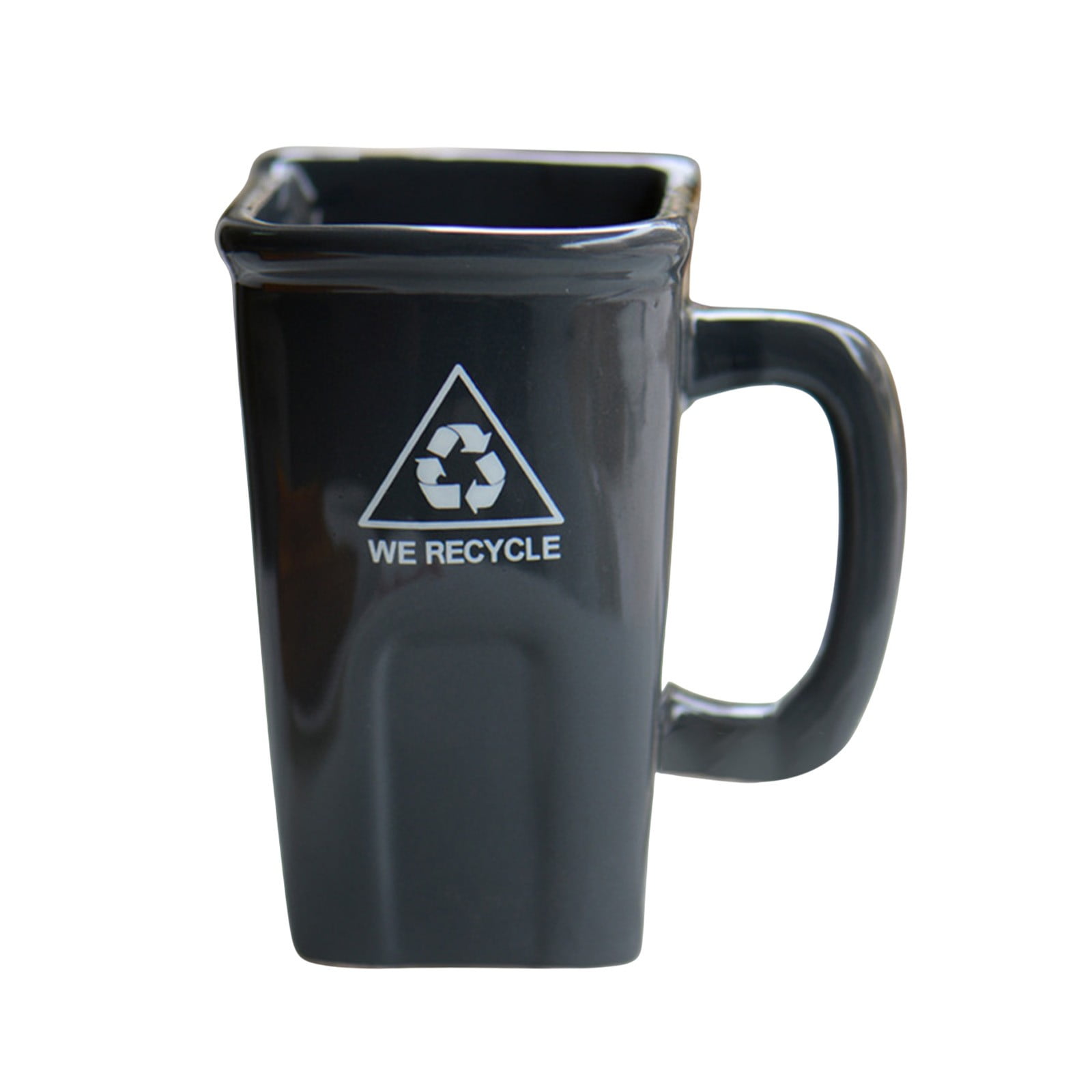 Dengmore 33oz Trash Can Coffee Mug with Recycling Sign Ceramic Mug for ...